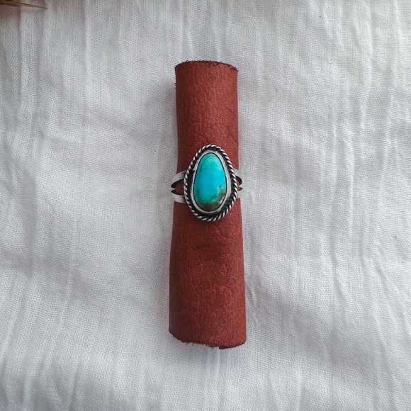 Jewelry | Vintage Size 5 Turquoise Mini Ring | Poshmark